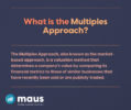 Valuation Using Multiples Valuation - Definition and Examples