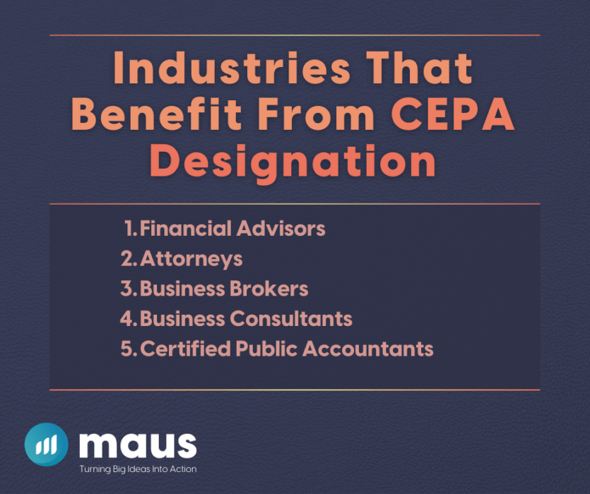 What is a CEPA? Certified Exit Planning Advisor
